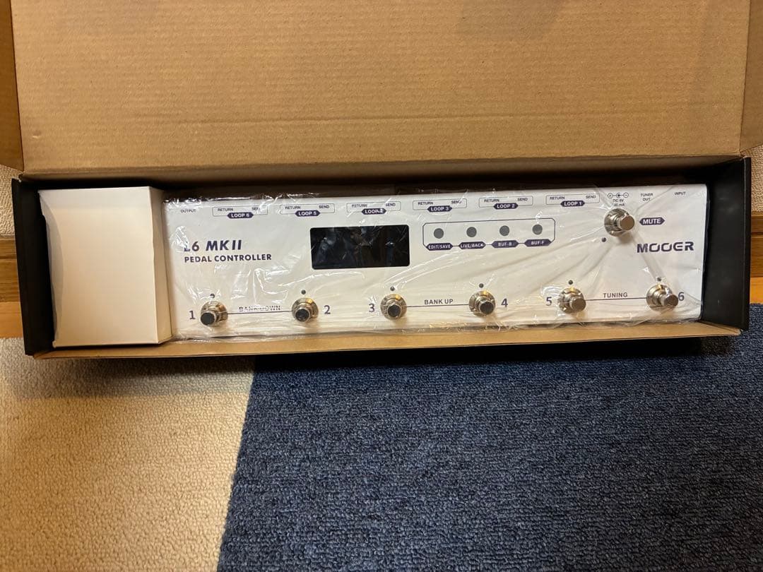 MOOER L6 MKII ペダルコントローラー　スイッチャー　中古品