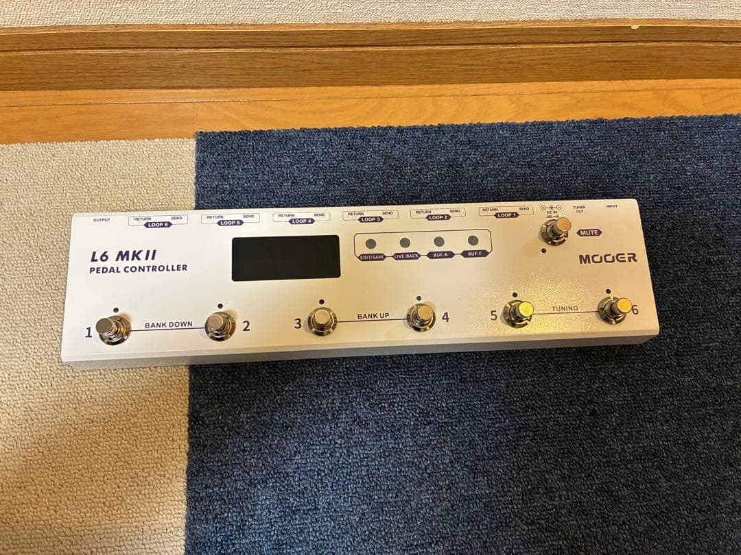 MOOER L6 MKII ペダルコントローラー　スイッチャー　中古品