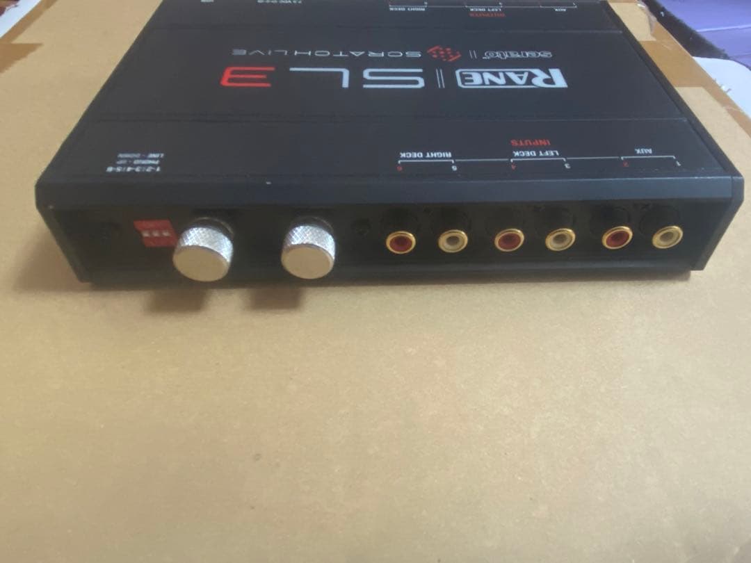 Rane SL3 serato コントロールバイナル新品2枚組付