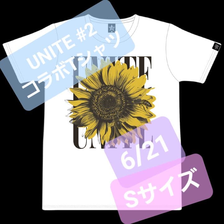 B’z UNITE #02 コラボTシャツ 0621 Sサイズ
