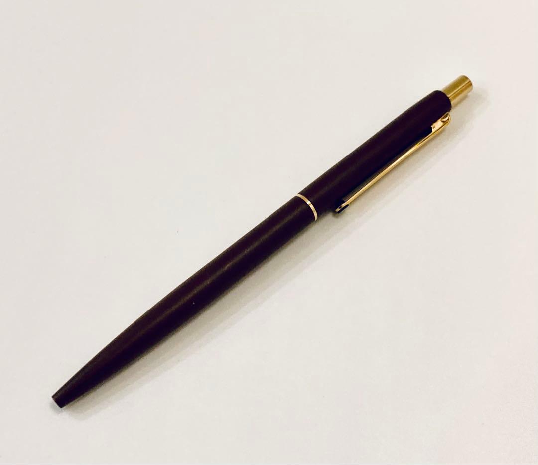 ドイツ製◆モンブラン 高級ボールペン Sライン MONTBLANC 1980s茶