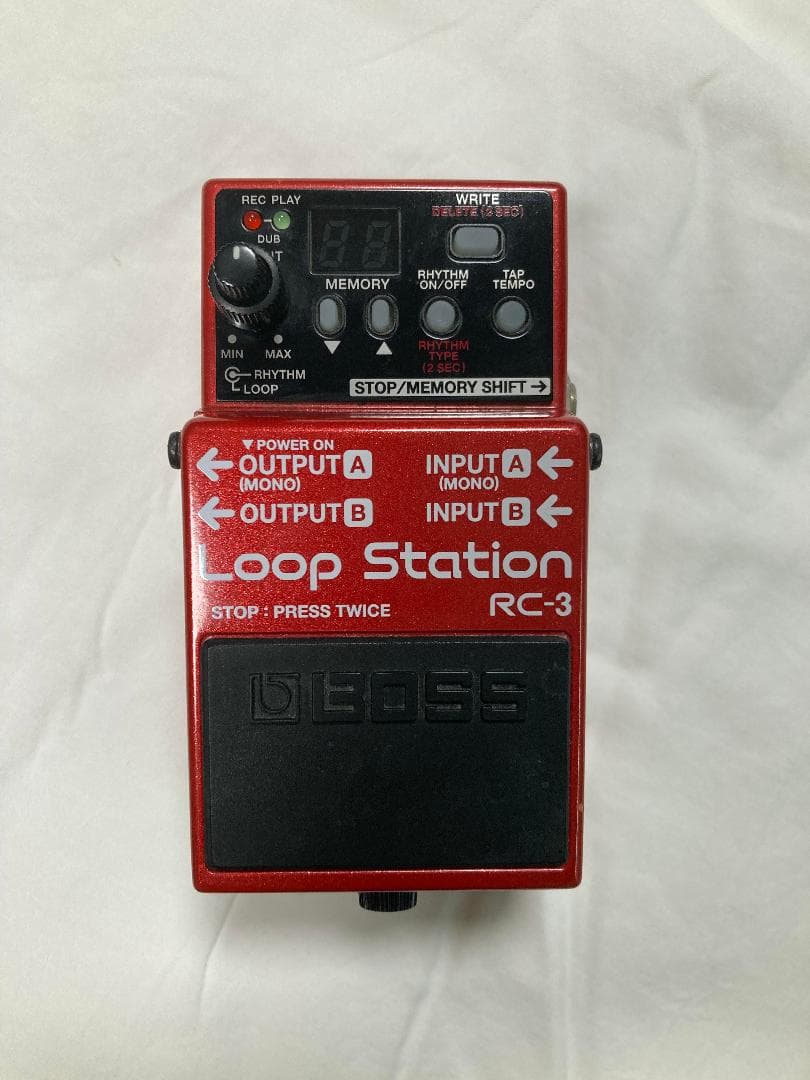 BOSS Loop Station RC-3と自作フットスイッチ（電池不要）