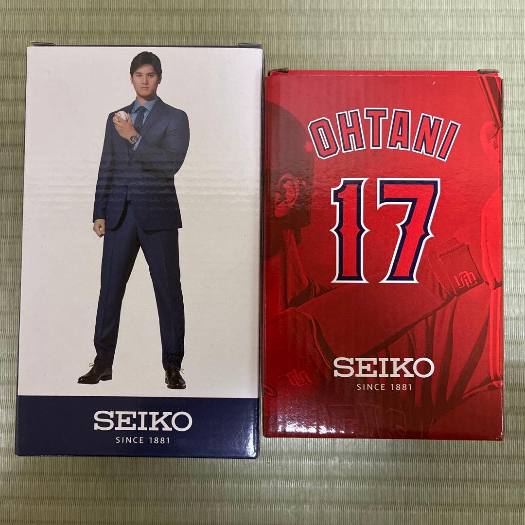 大谷翔平　SEIKO フィギュア2つ