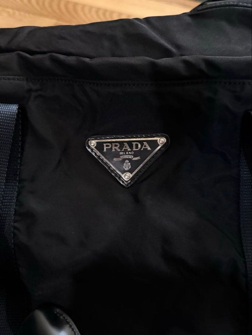 わ*と様 Prada プラダ　ボストンバッグ　黒　大容量