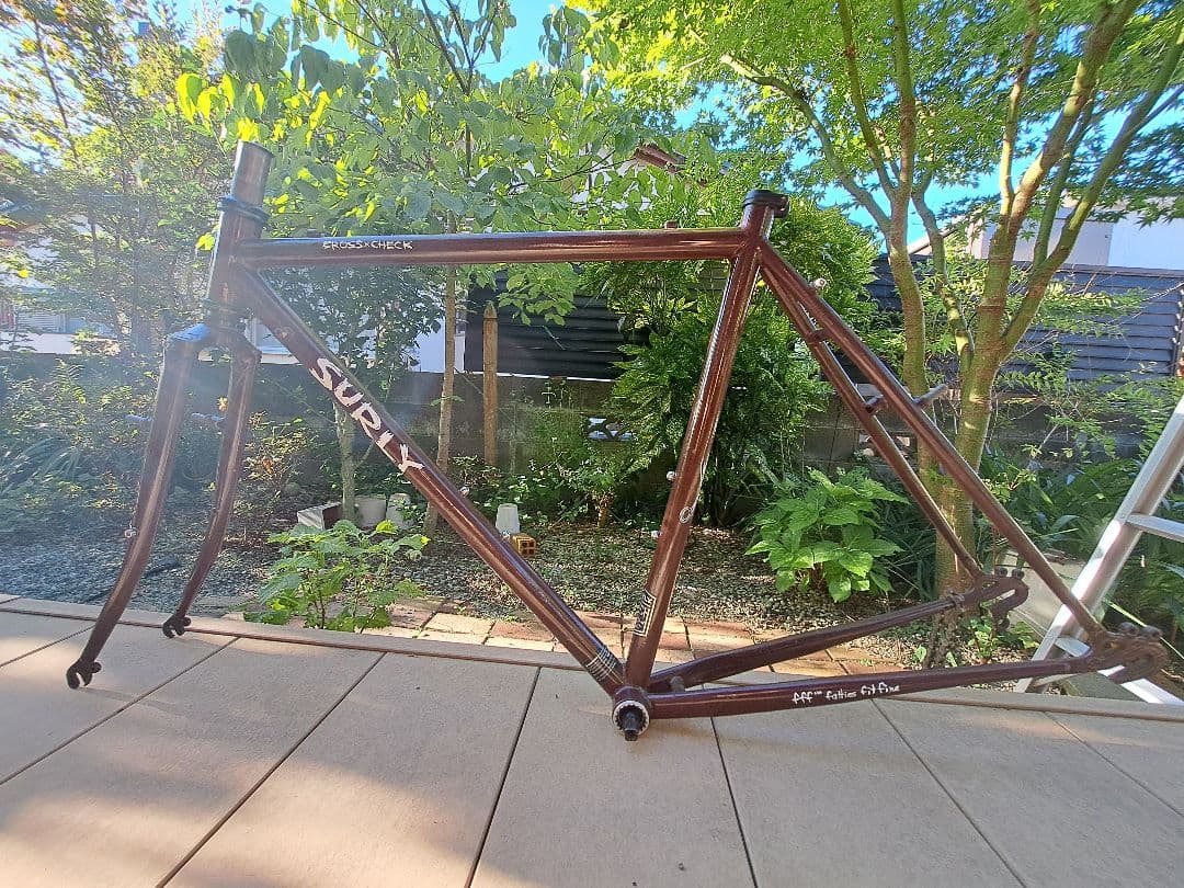SURLY crosscheck Size50 フレームフォークセット