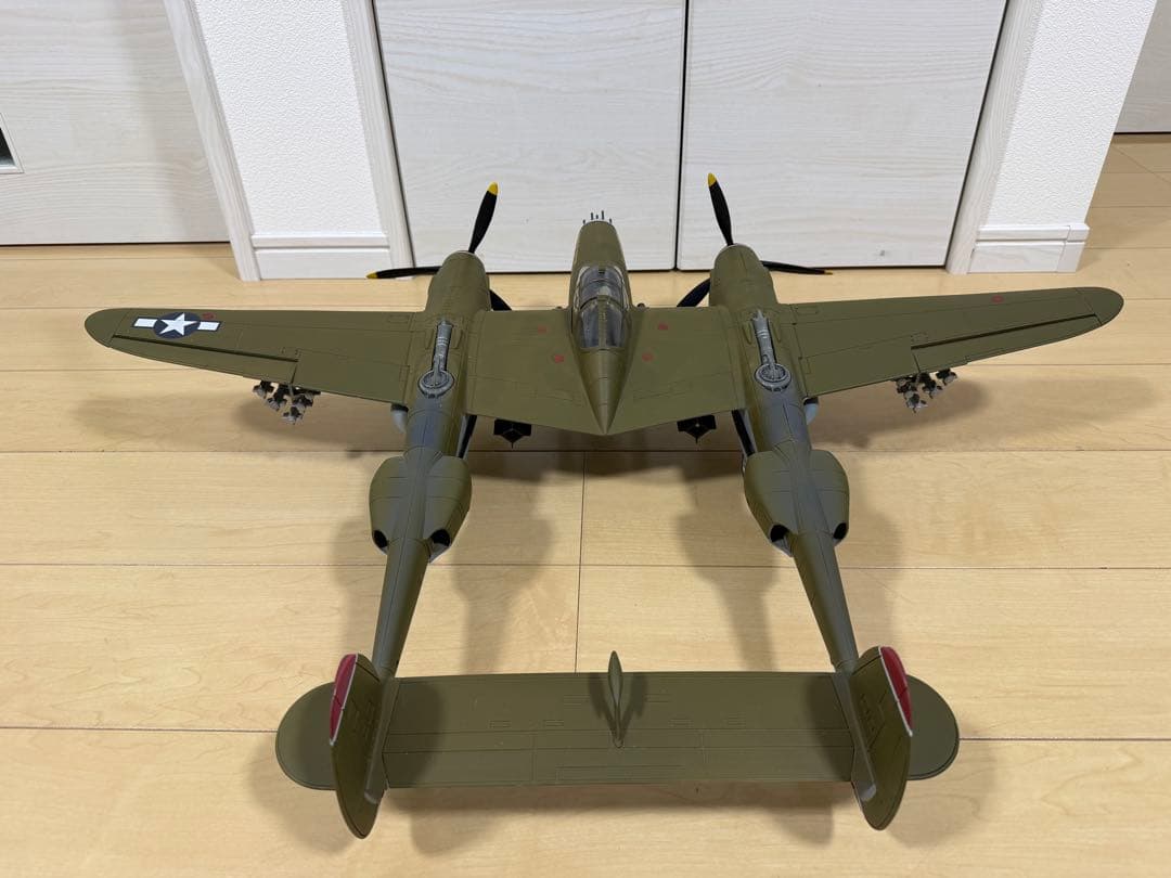 【希少】センチュリートイズ 1/18 アメリカ陸軍 P-38J ライトニング