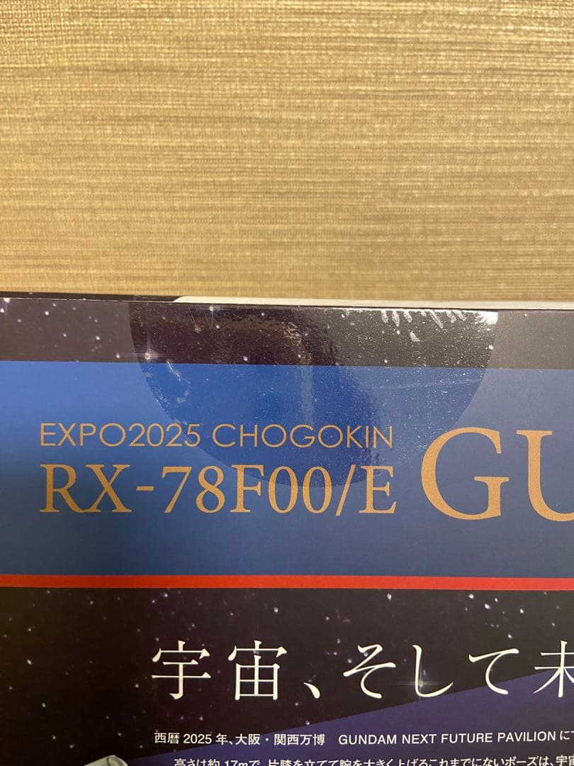 EXPO2025超合金RX-78F00/EガンダムEX001グラスフェザーセット