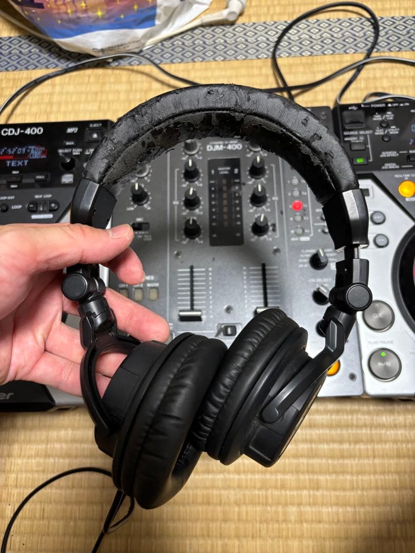 Pioneer CDJ-400 パイオニア DENON ヘッドホン