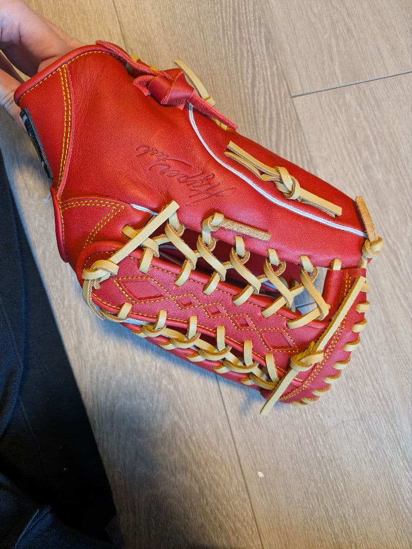 未使用　Rawlings 軟式用グローブ 左投げ用