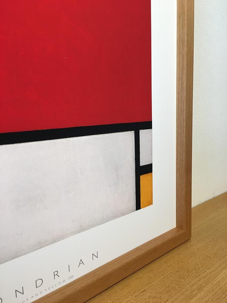 Bicosya 美工社 アートフレーム モンドリアン Piet Mondrian