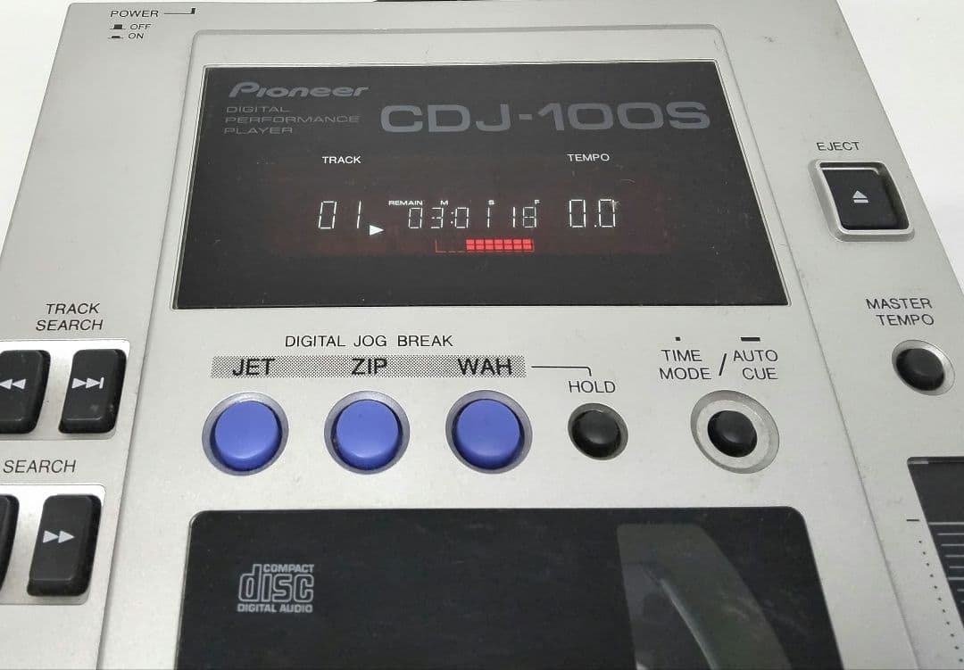 Pioneer CDJ-100S シルバー 動作OK良好品