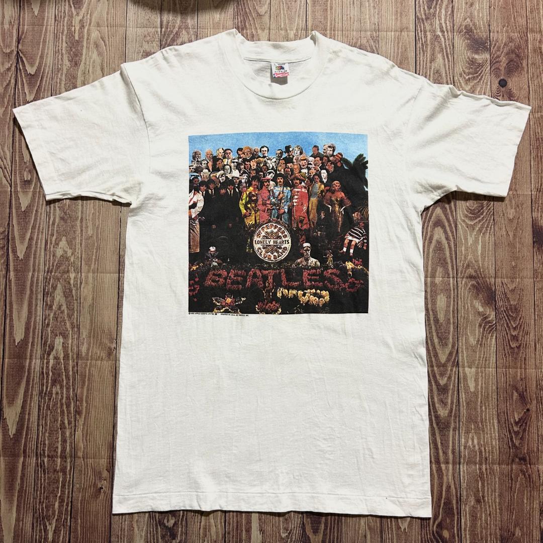 90sヴィンテージ BEATLES Sgt Peppers バンドTシャツ L