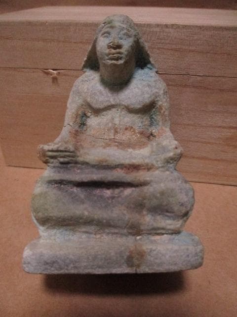 古代エジプト　ファラオの王子像　箱付き　S15-2