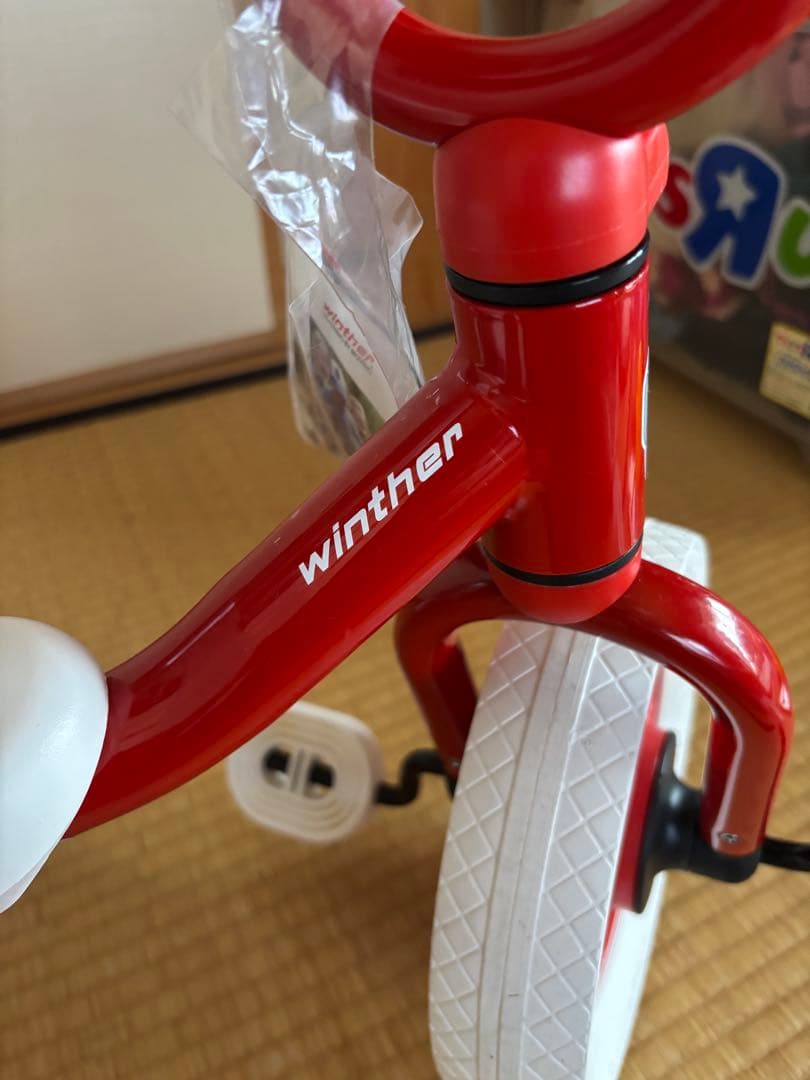 最終値下！高級品！winther 赤白　三輪車