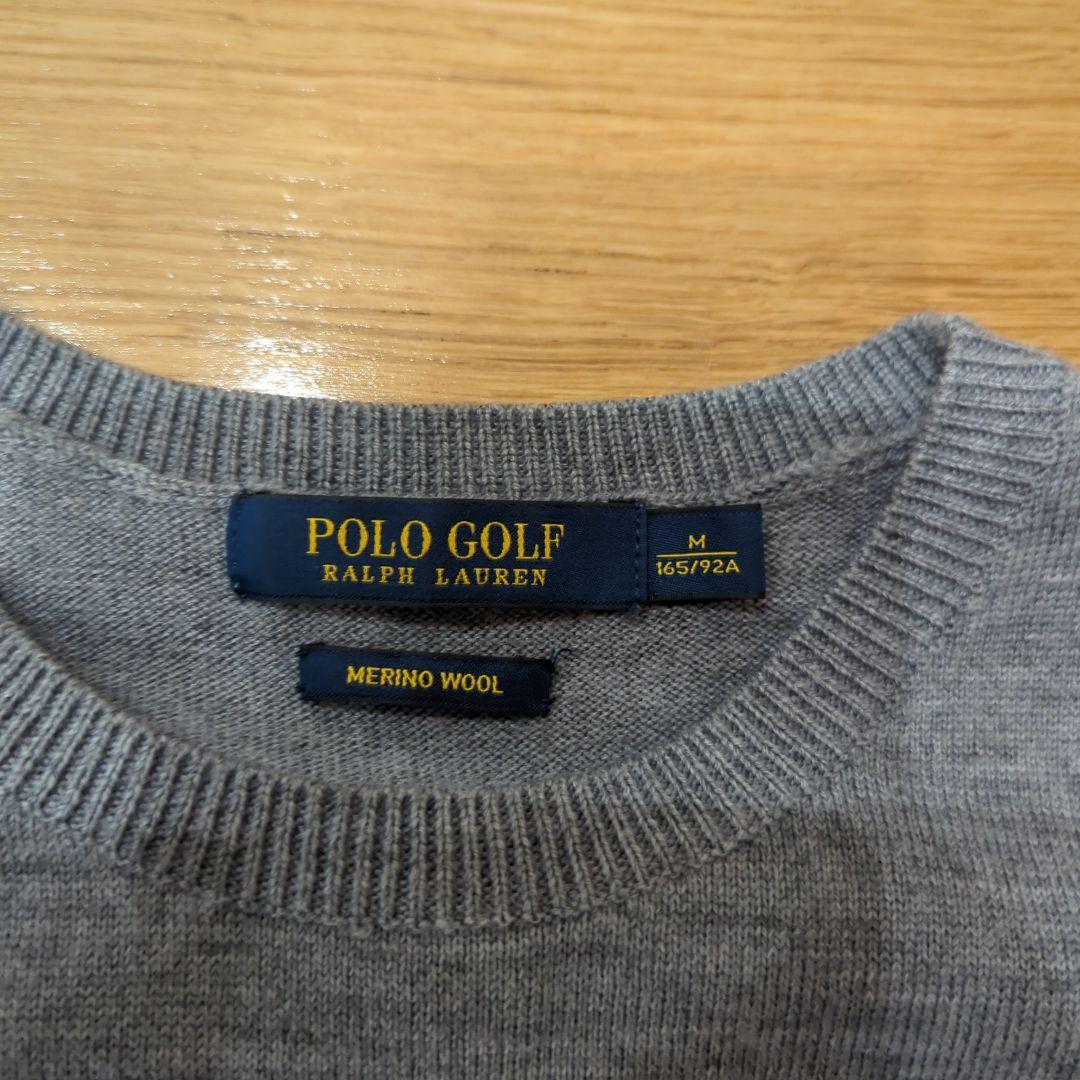 Polo Golf メリーノウール セーター M グレー