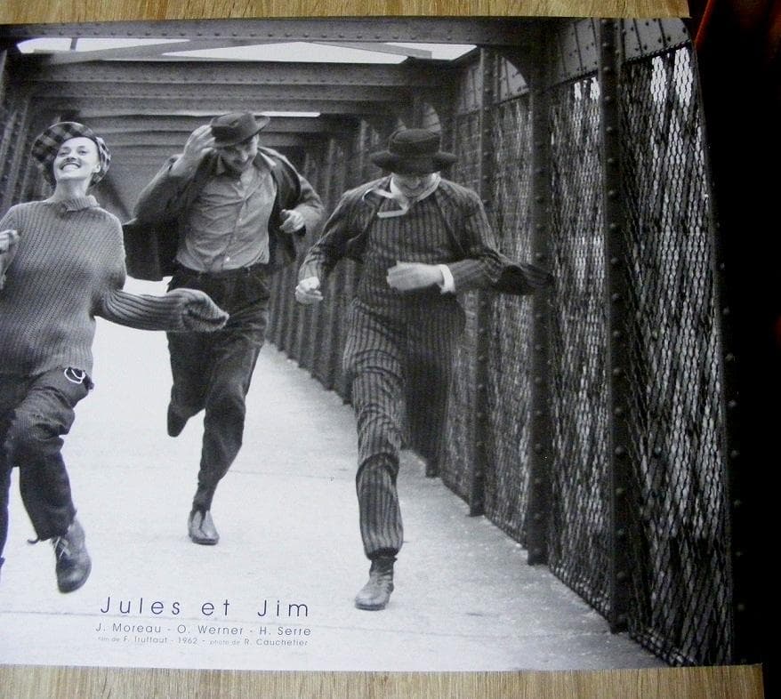 フランソワ トリュフォー Jules and Jim 1995年製ポスター