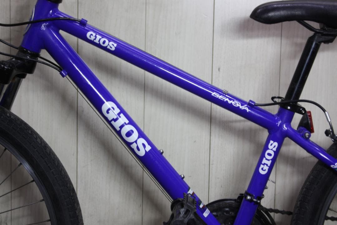 GIOS GENOVA 24型 アルミ シマノ21速 320mm本格子供用MTB