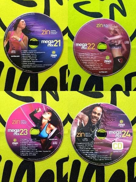 ZUMBA　ズンバ　MEGAMIX21～MEGAMIX50　CD　30枚セット