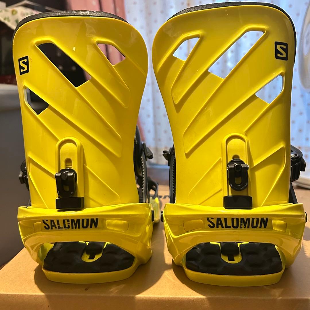 SALOMON スノーボードビンディング イエロー