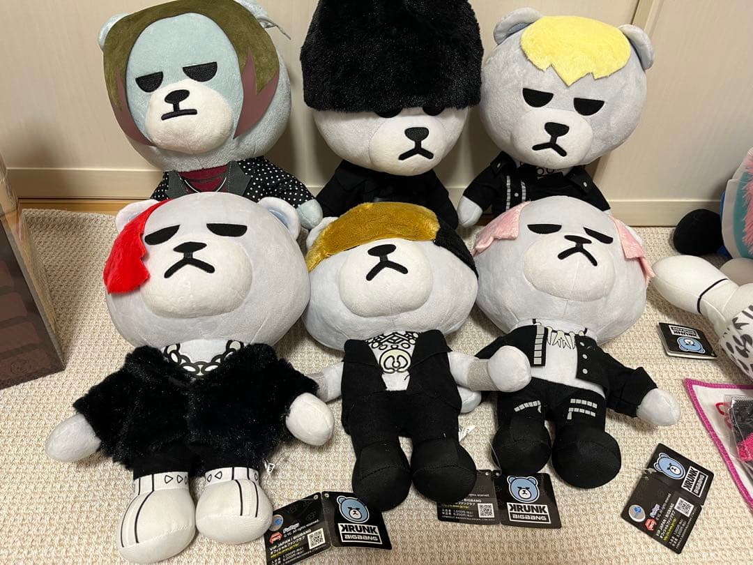 KRUNK BIGBANG ぬいぐるみ　グッズセット