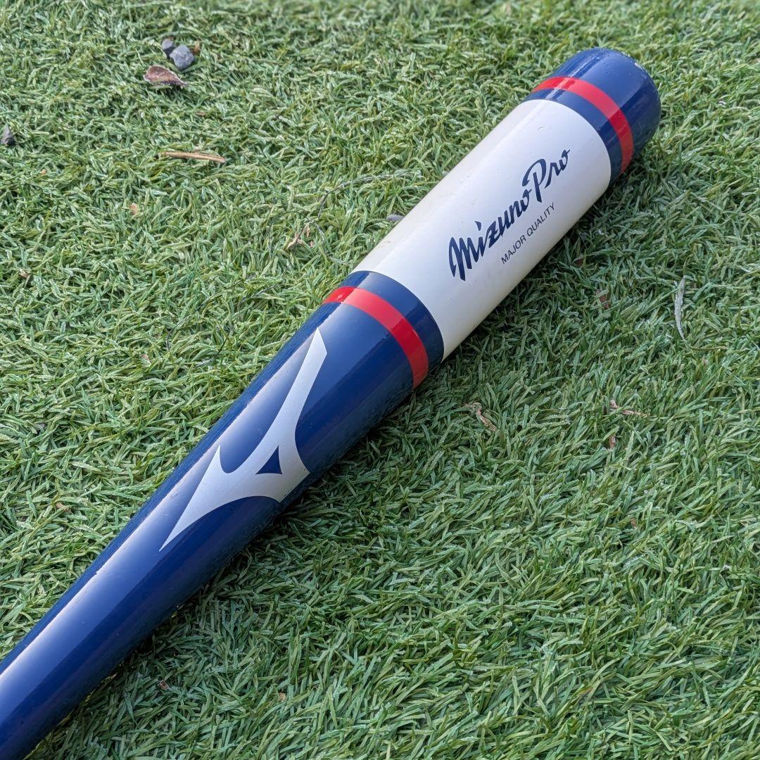 木製ノックバット mizuno pro ミズノ ミズノプロ 青