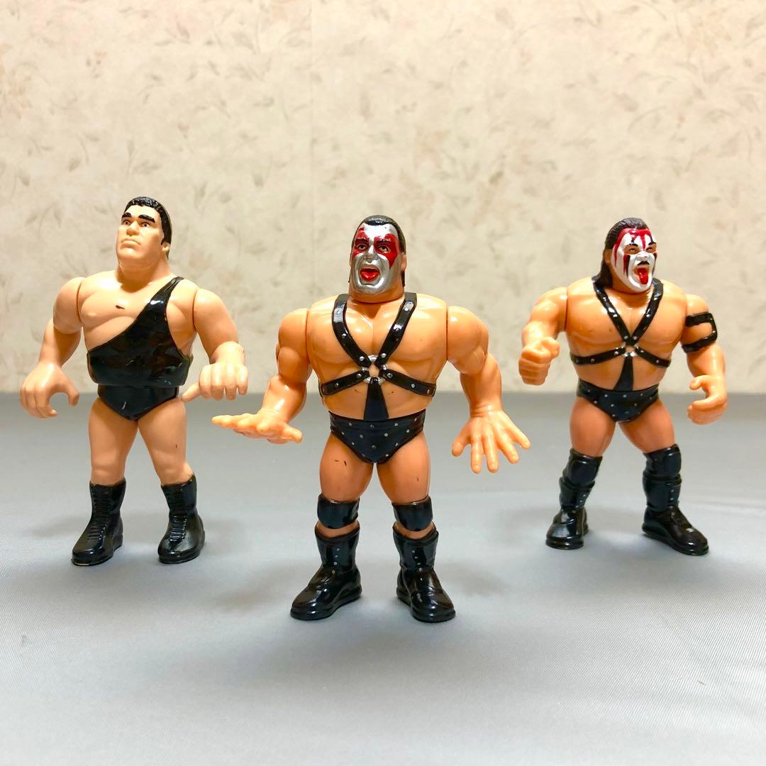 ハズブロ WWF ハルクホーガン他アクションフィギュア全12体 レスリングリング