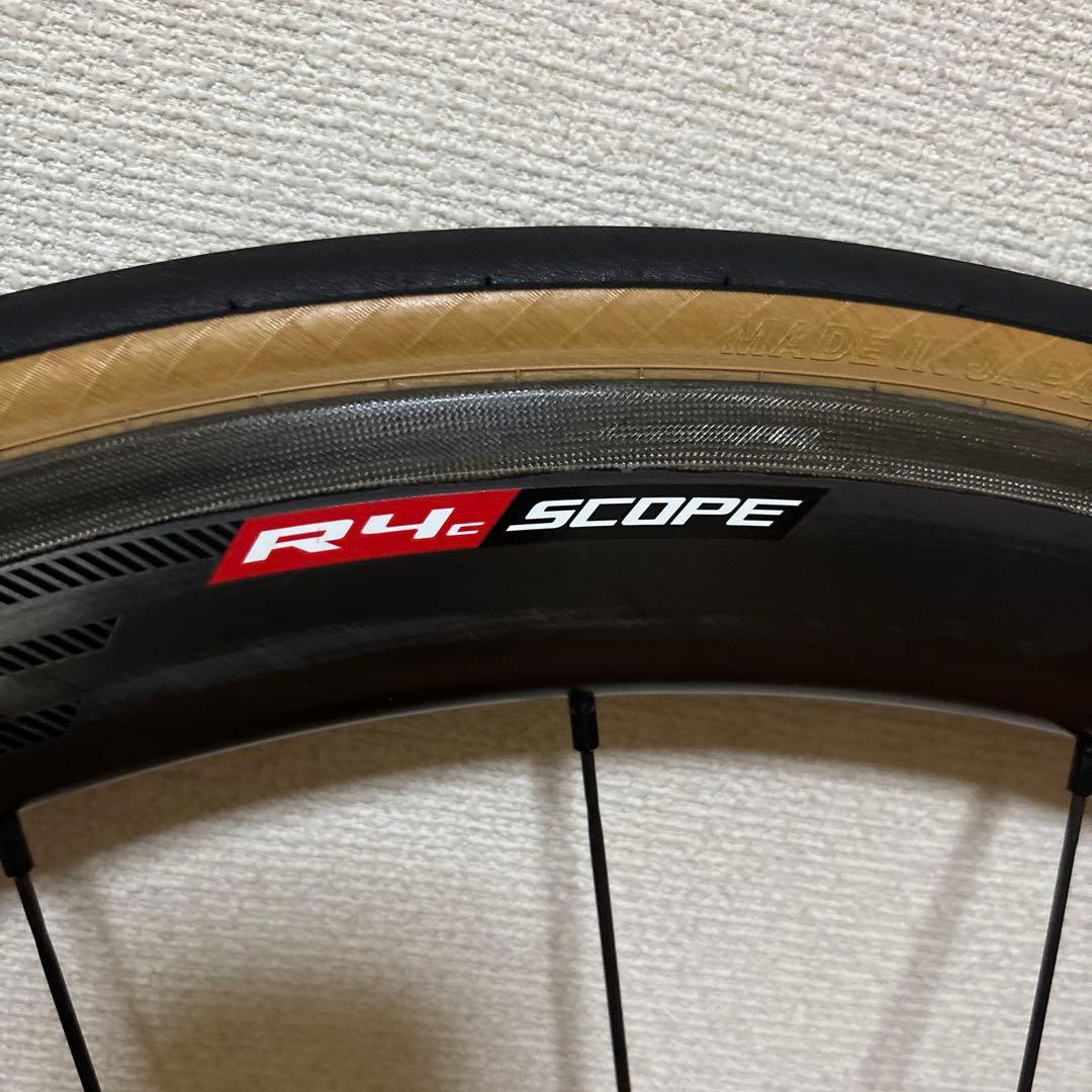 Nanaさん専用 scope r4c カーボンホイール ブラック 前後セット