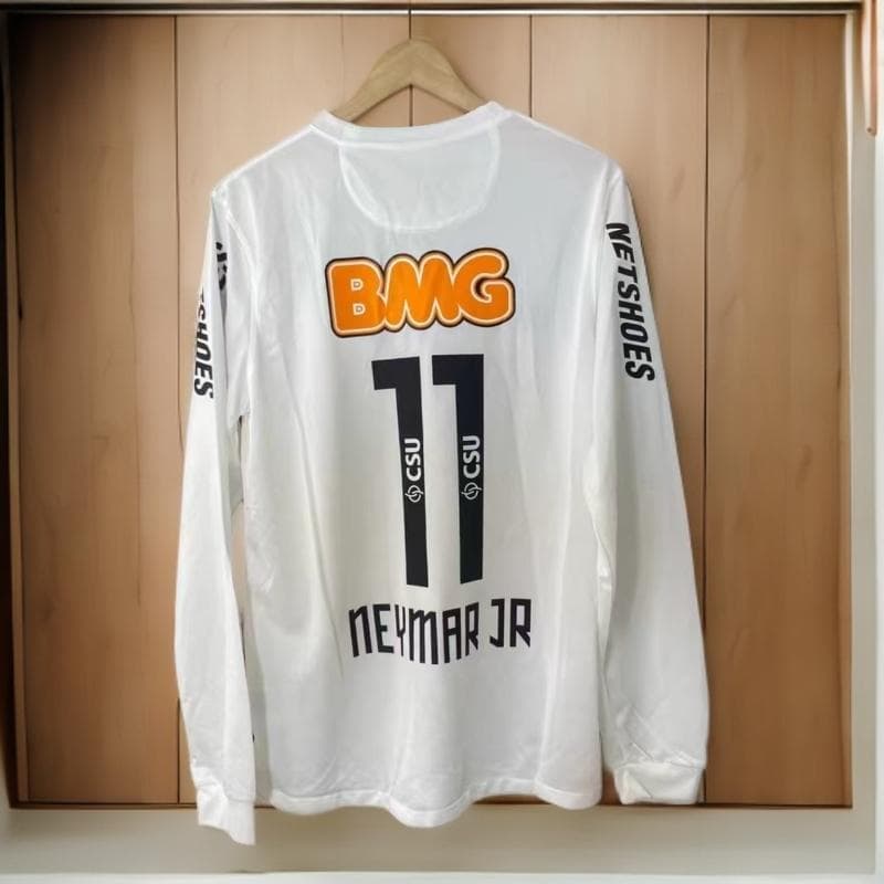 11-12 Santos FC Neymar JR 11 長袖シャツ ネイマール