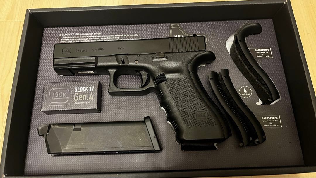 Glock 17 Gen4 【ガス ロングマガジン 0.2gBB弾付属】
