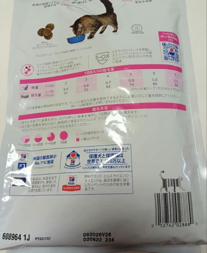 ヒルズ 猫用 腸内バイオーム 2kg　2袋セット
