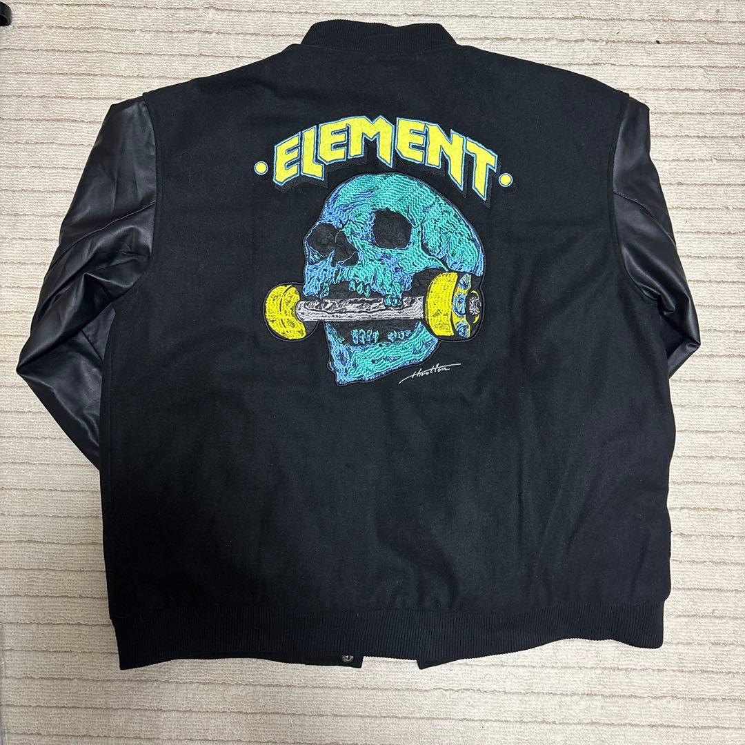 ELEMENT スカル スタジャン