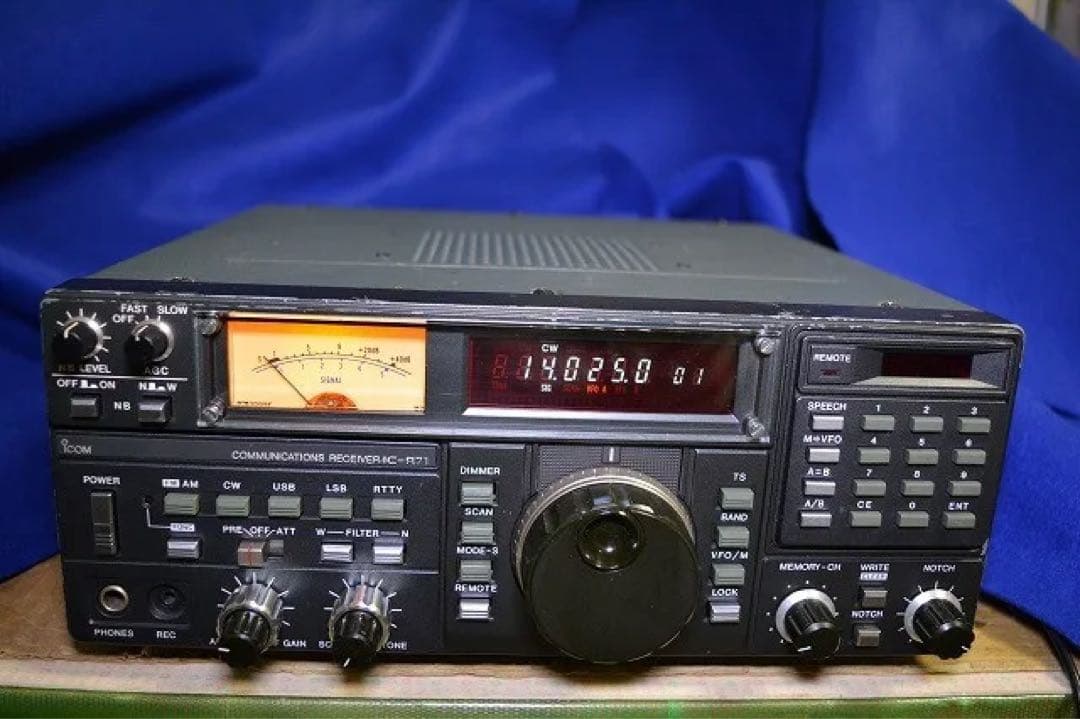 ICOM IC-R71（整備品、電源コード付属）
