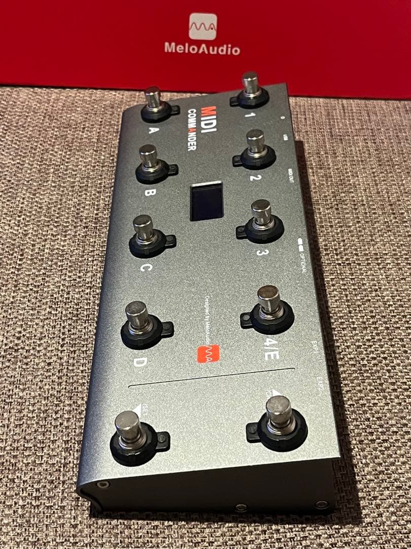 Melo Audio MIDI COMMANDER フットコントローラー