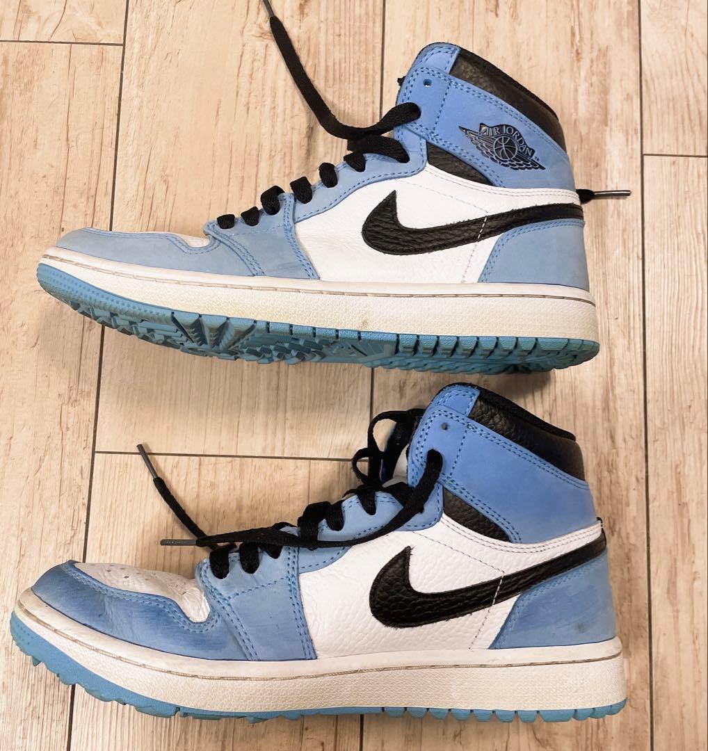 シューズ(男性用) Air Jordan 1 High Golf University Blue