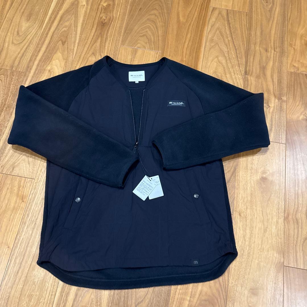 travismathew 黒 XL ジップ　フリースジャケット