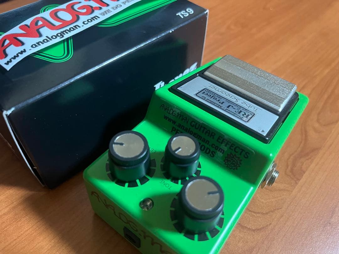 Analog.man ibanez ts-9 silver mod 極美品
