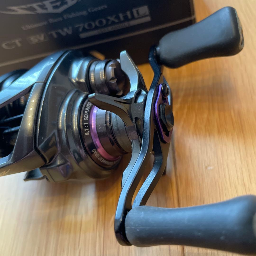 極上美品Daiwa 2019 CT SV TW 700XHLベイトリール