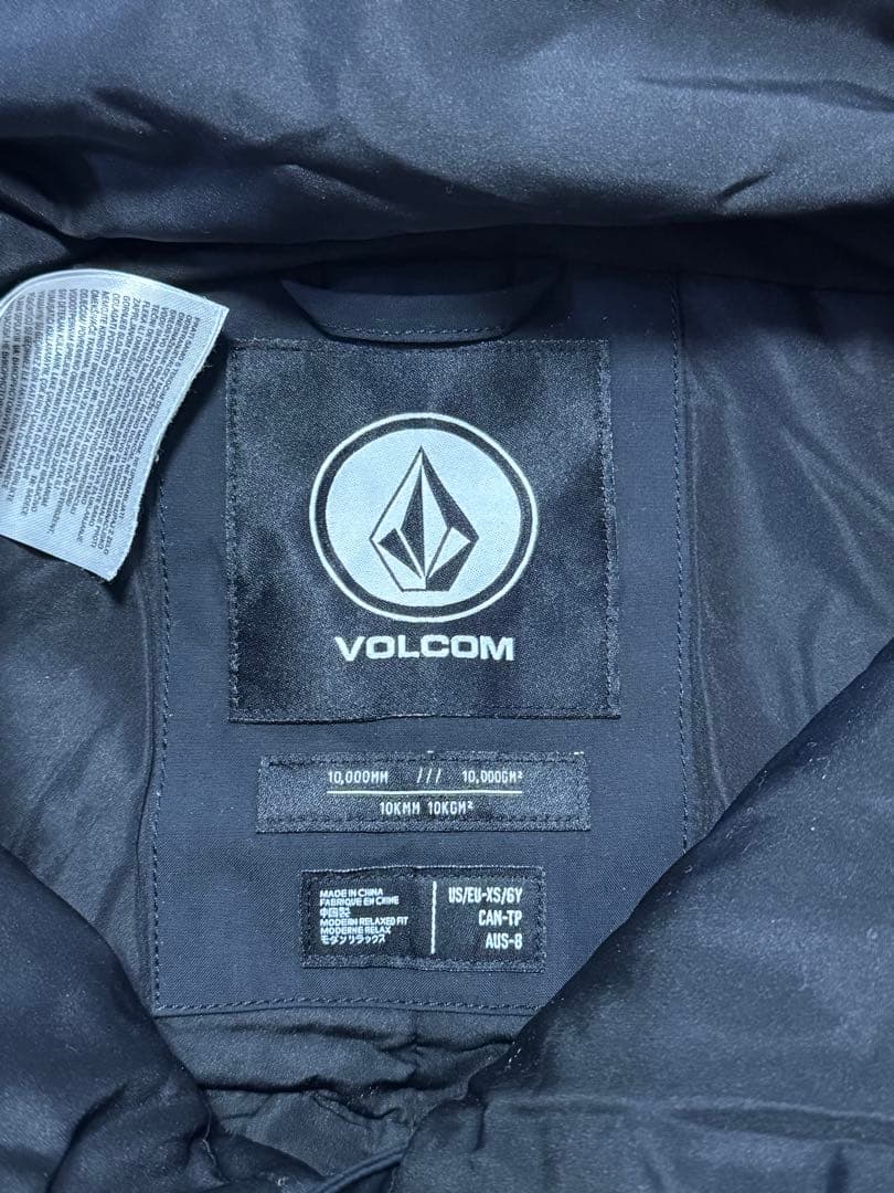 VOLCOM 子ども用 スノーボードウェア ビブパンツ　6y