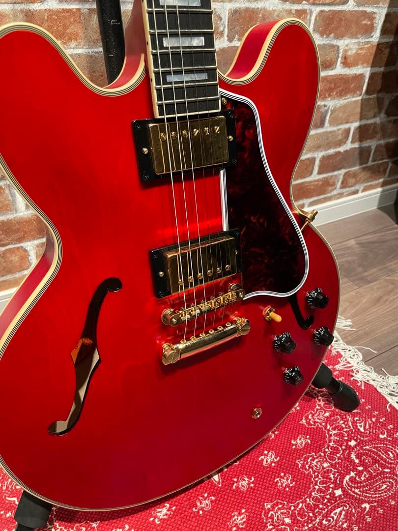 【最終】Epiphone es-355 エピフォン　セミアコ　チェリーレッド