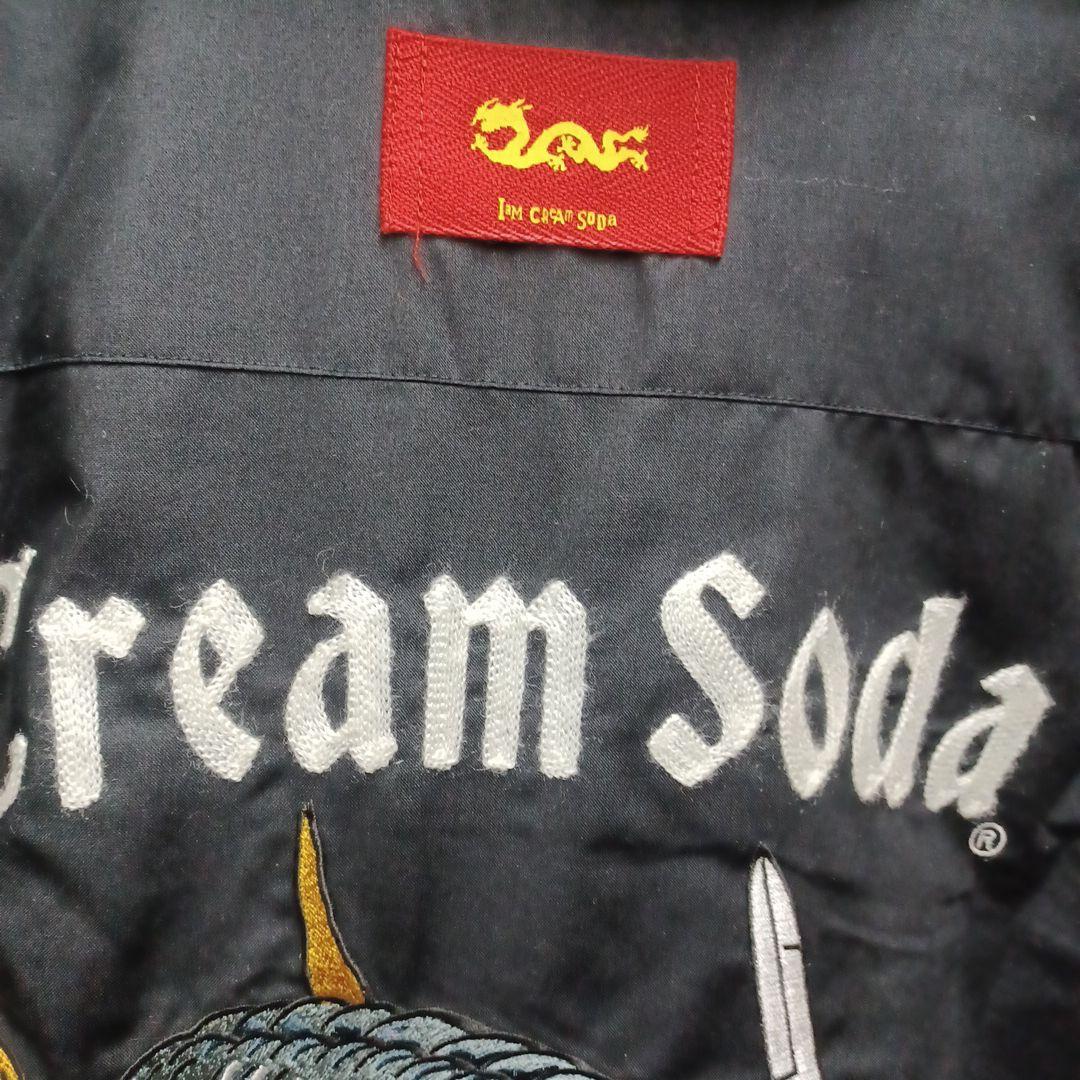 Cream Soda ブラック半袖シャツ
