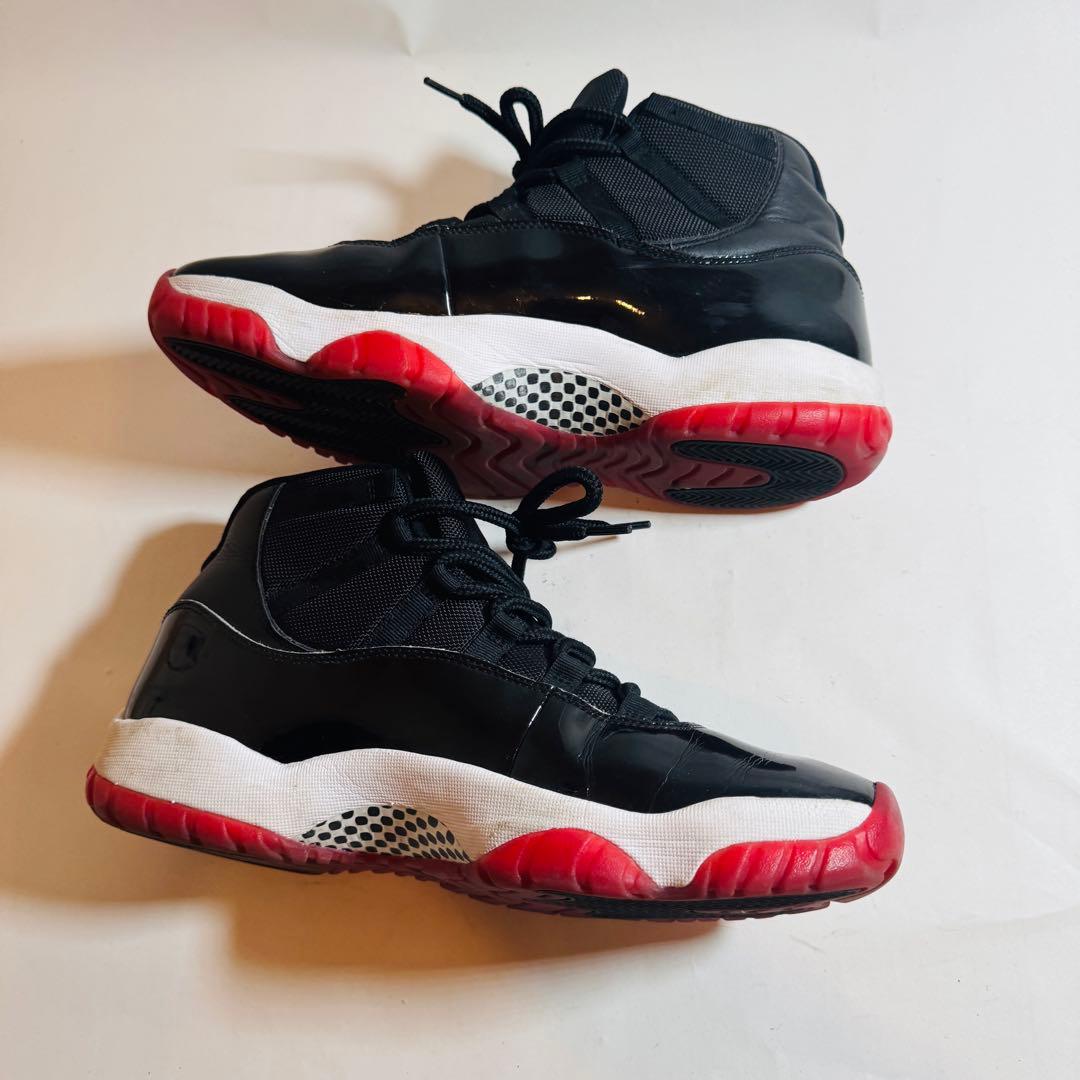 美品【Nike】 AirJordan11Retro\"Bred\" 29cm