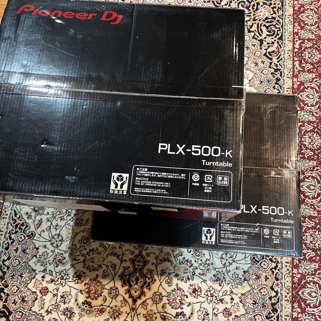 Pioneer DJ PLX-500-K ターンテーブル