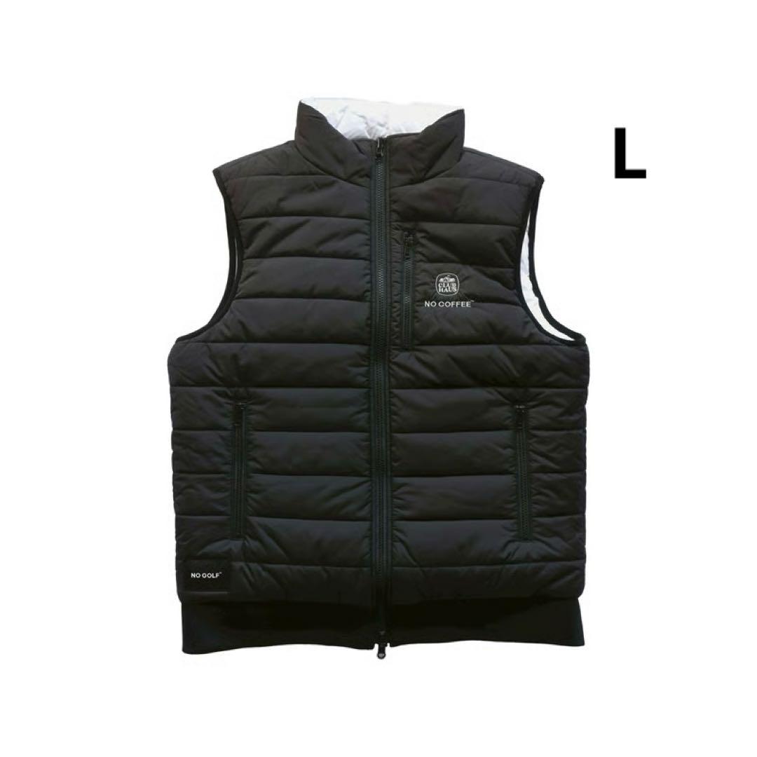 NO GOLF PADDED REVERSIBLE VEST クラブハウス　新品