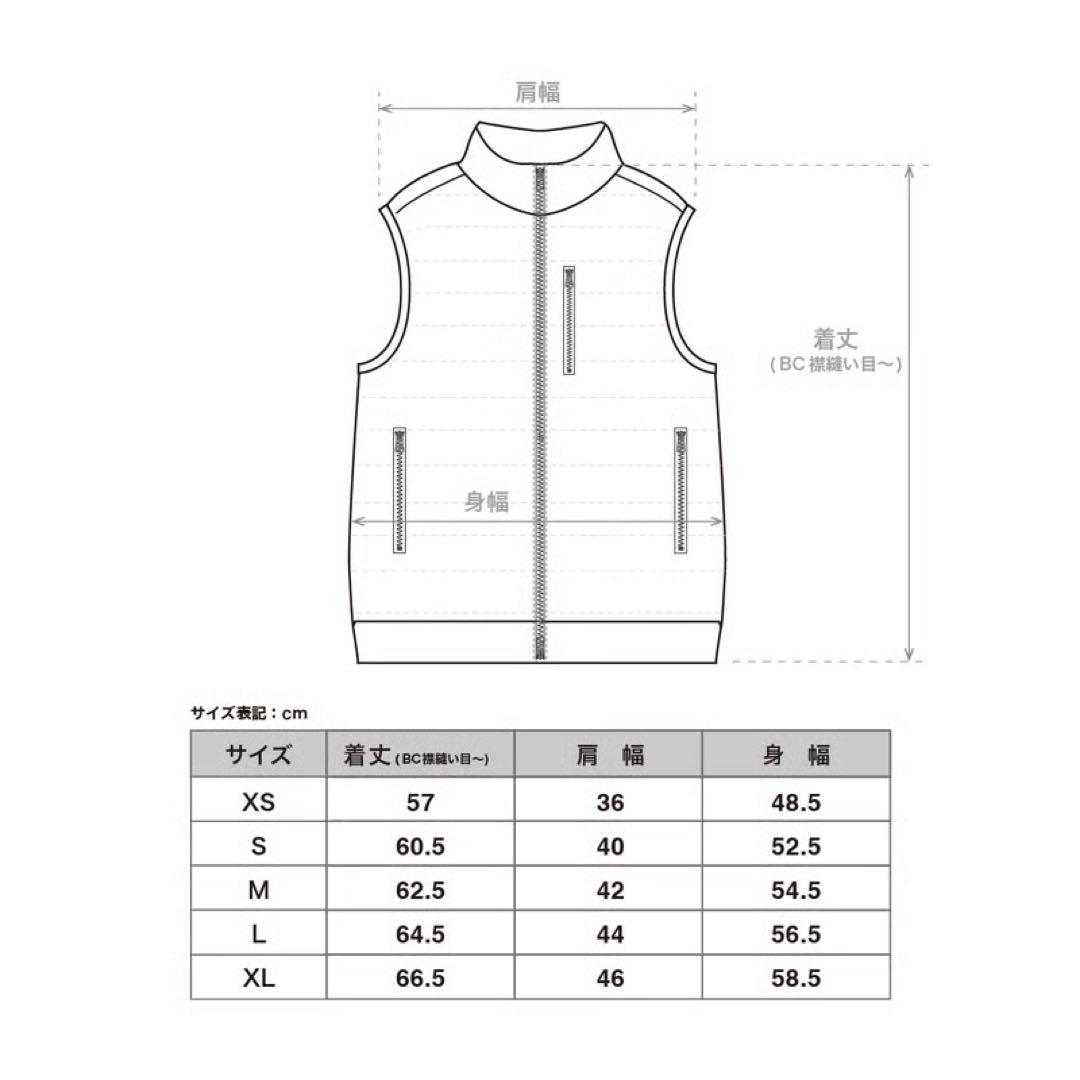 NO GOLF PADDED REVERSIBLE VEST クラブハウス　新品