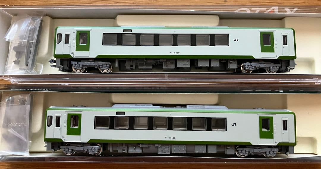 美品KATO 6044 6043 キハ110 モーター付き 2両セット室内灯有