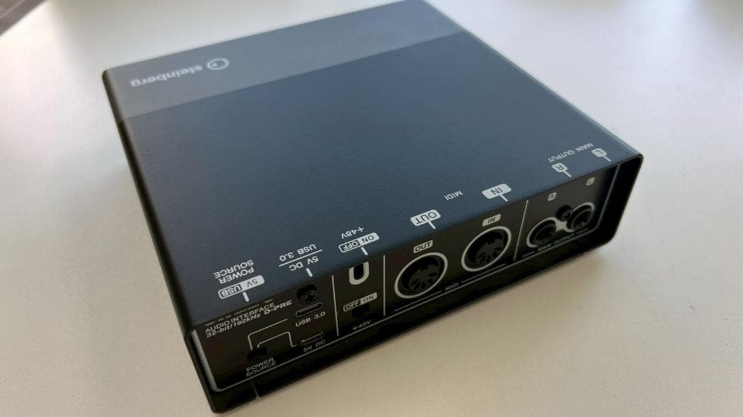 スタインバーグ Steinberg USB3.0 オーディオインターフェイス U