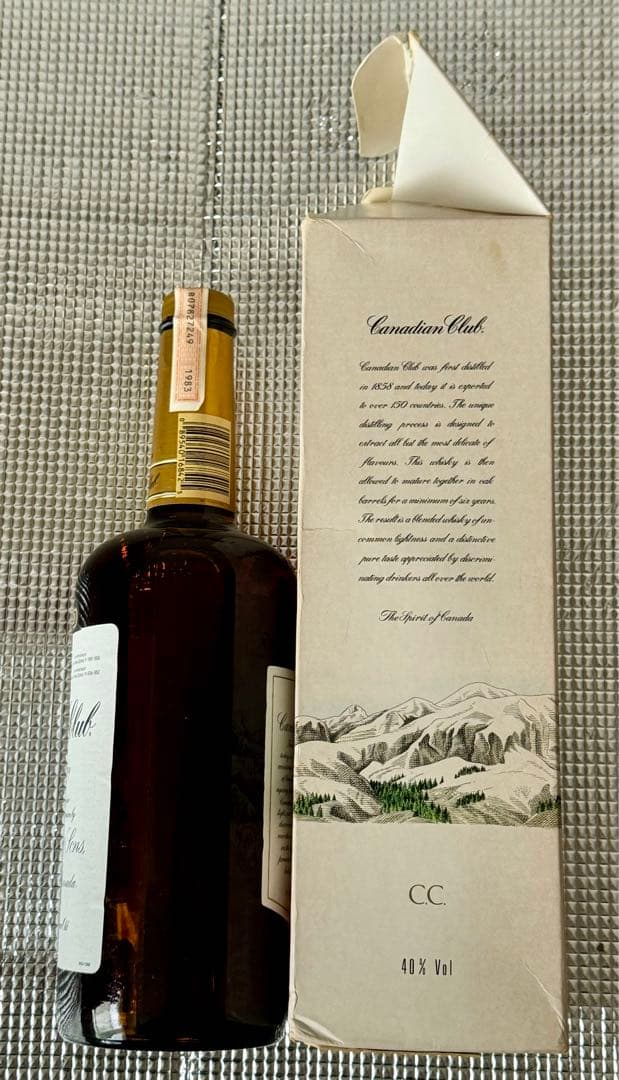 Canadian Club カナディアンクラブ　1983 40％ 1000ml
