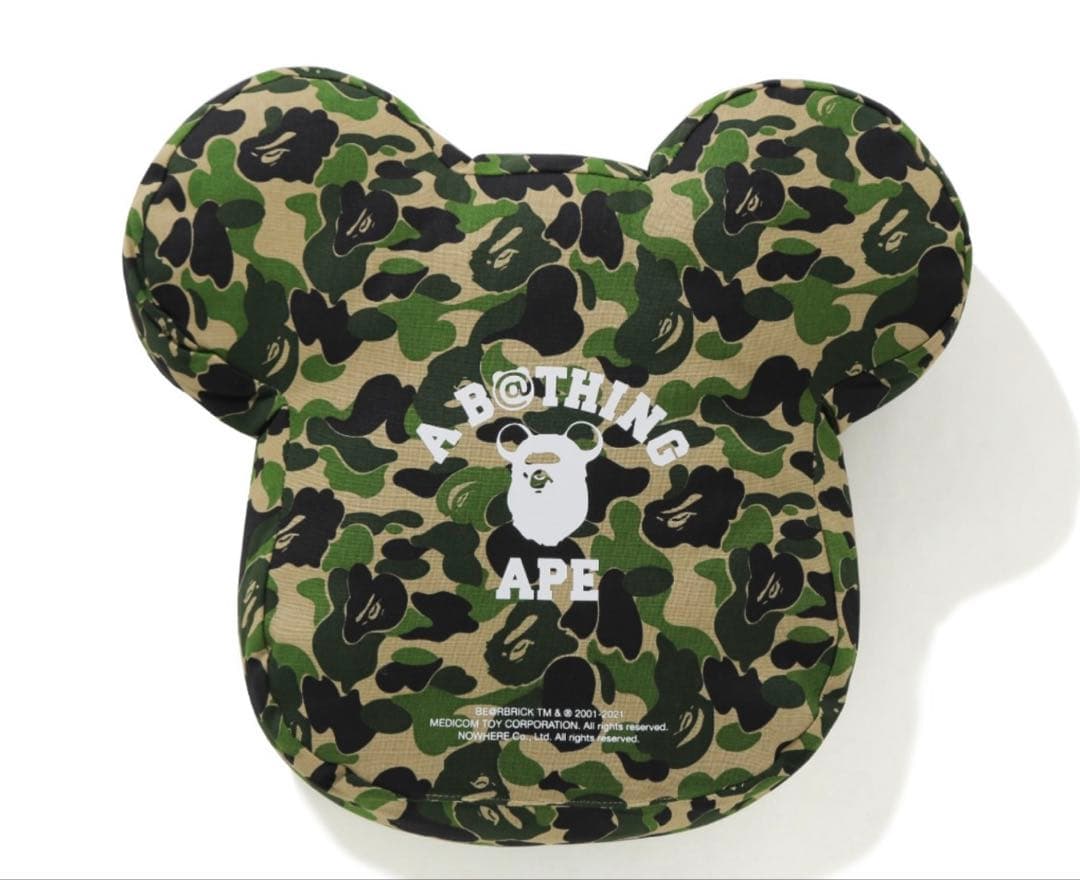 BAPE ABC CAMO BE@R CUSHION クッション