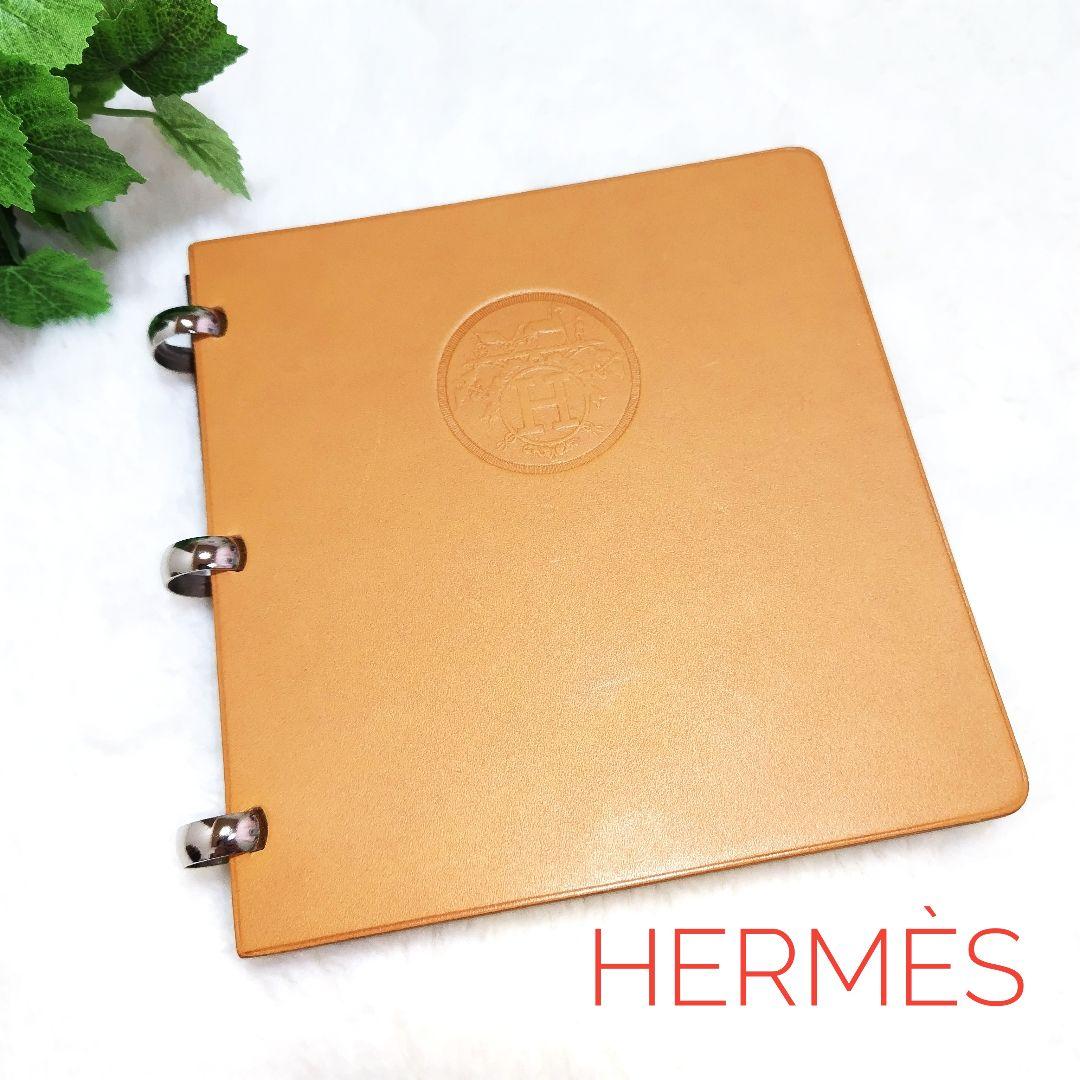 ✨️未使用✨️エルメス HERMES ノート 白紙 レザー