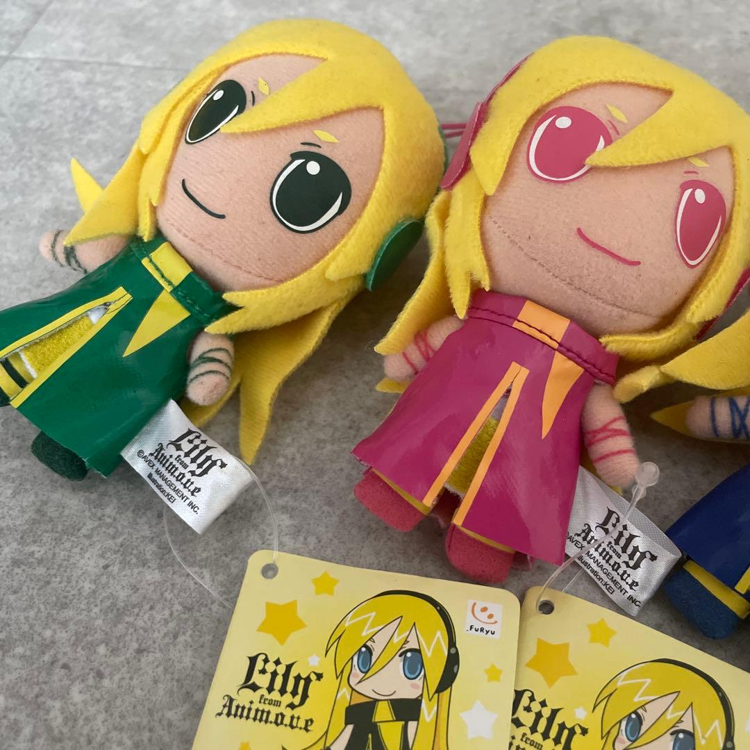 Lily from Anim.o.v.e ぬいぐるみマスコットアニメグッズレトロ